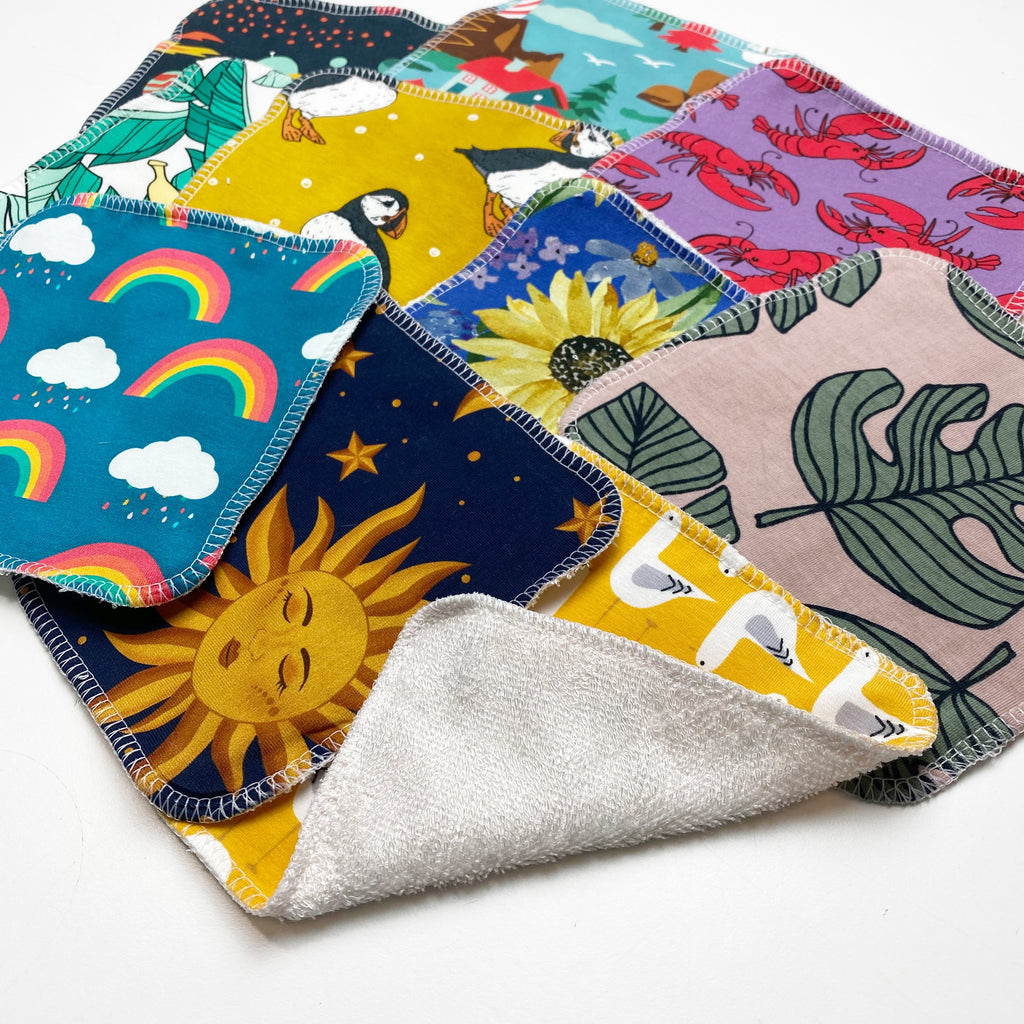 Reusable Wipes - Pack of 10 – SproutOrganic
